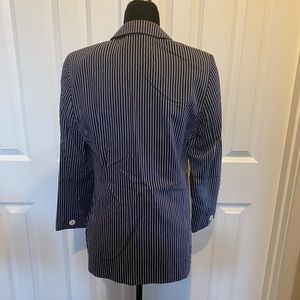 Basler | Jackets & Coats | Basler Navy And White Blazer | Poshmark